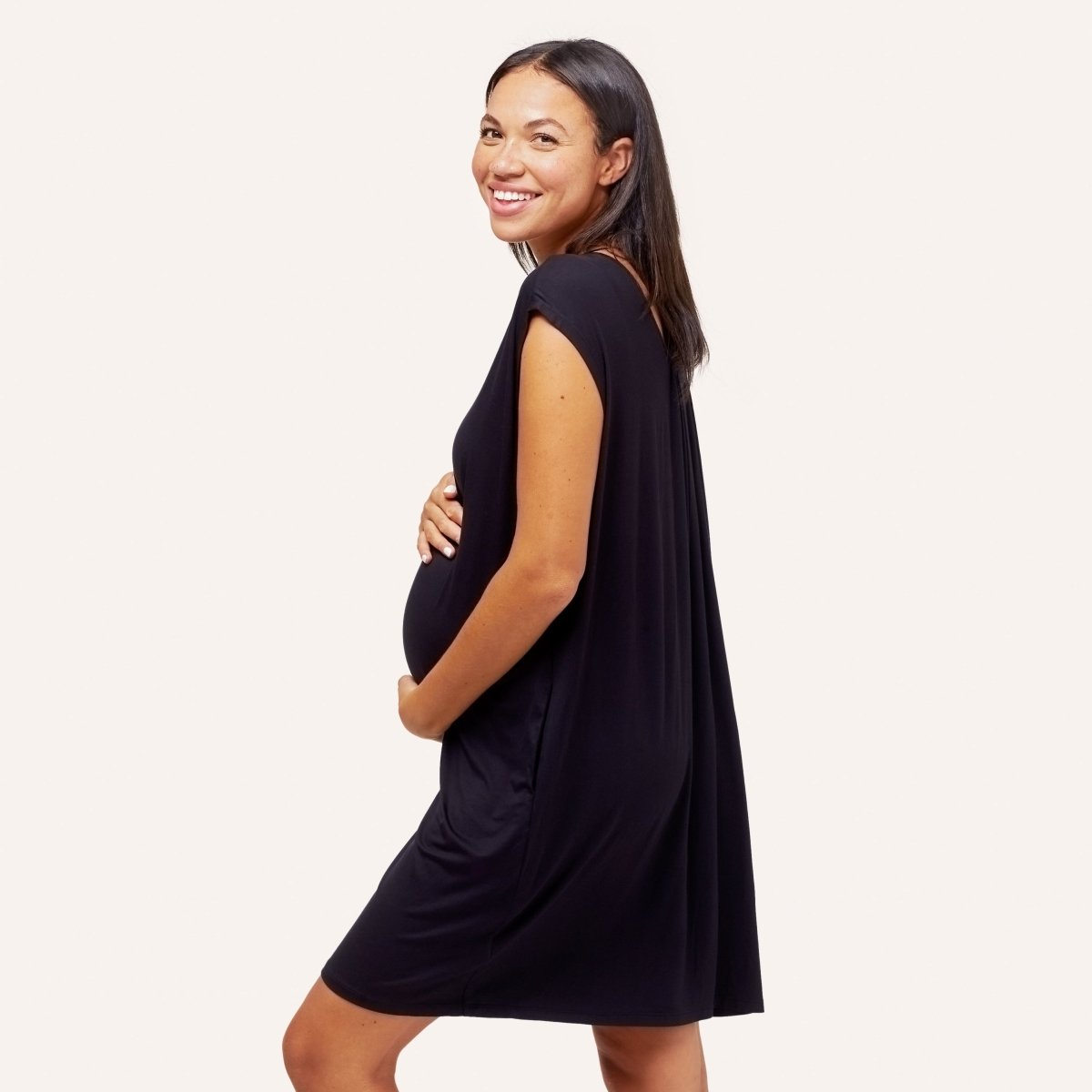 Clementine Maternity + Nursing Nightie – Bee Like Kids