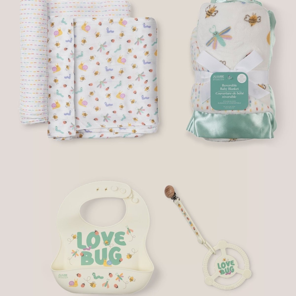 Everyday Baby Basics Bundle - Love Bug | Bee Like Kids