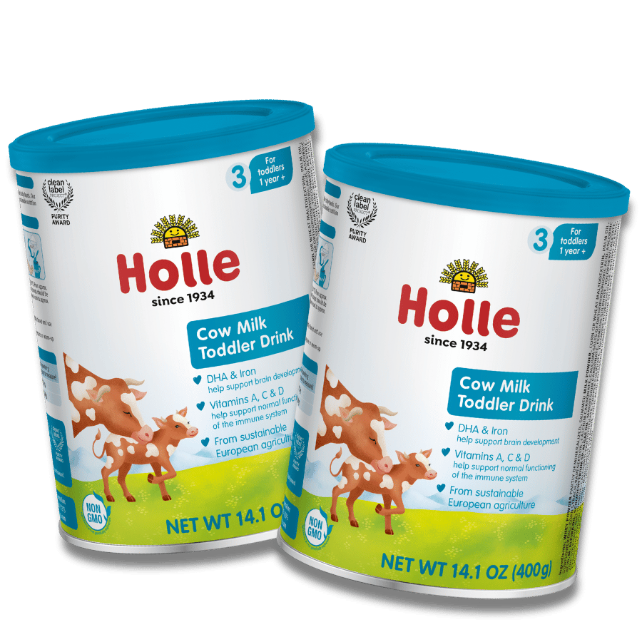 Intro Offer - Holle Cow Milk Toddler Drink - Stage 3 | Non GMO (14 oz ...
