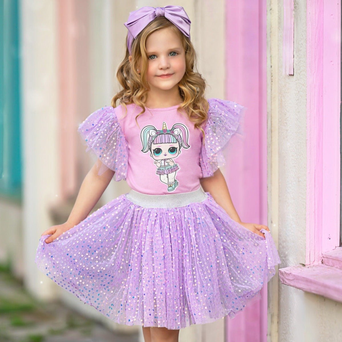 L.O.L. SURPRISE! Unicorn Shimmer Tulle Skirt Set – Bee Like Kids