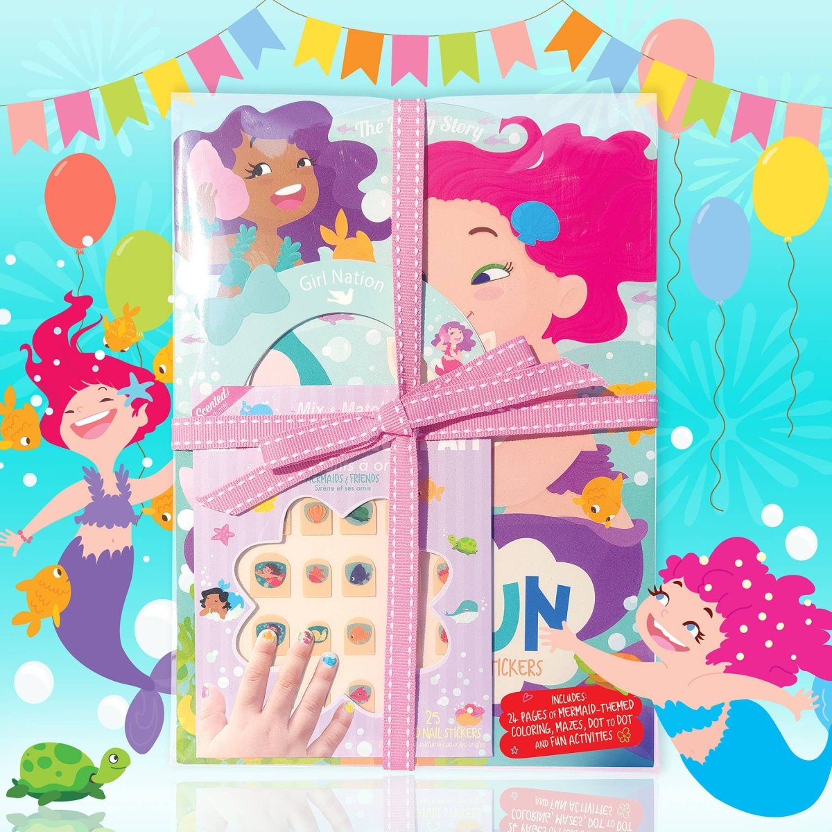 Magical Mermaids Sweet Surprise Gift Pack – Bee Like Kids