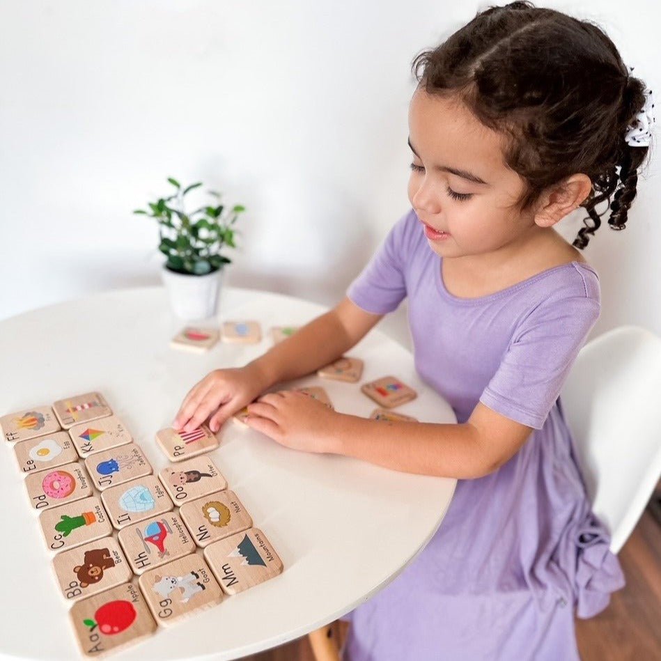 ABC Learning Tiles | Bee Like Kids