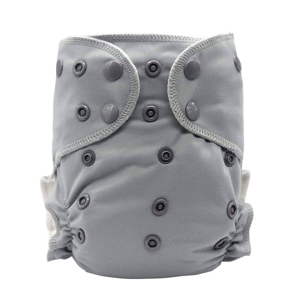 All In One Cloth Diaper - Grey | Bee Like Kids