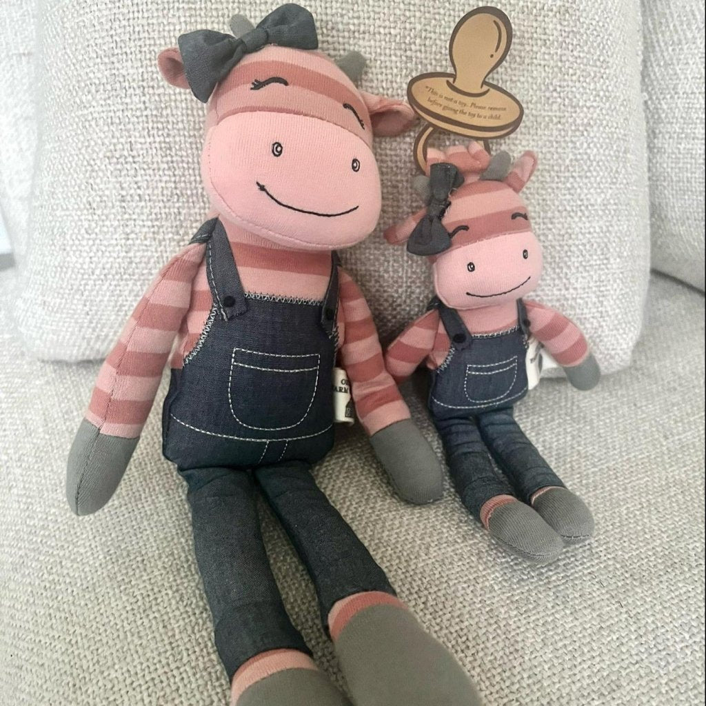 Miss Moo Organic Plush | Bee Like Kids