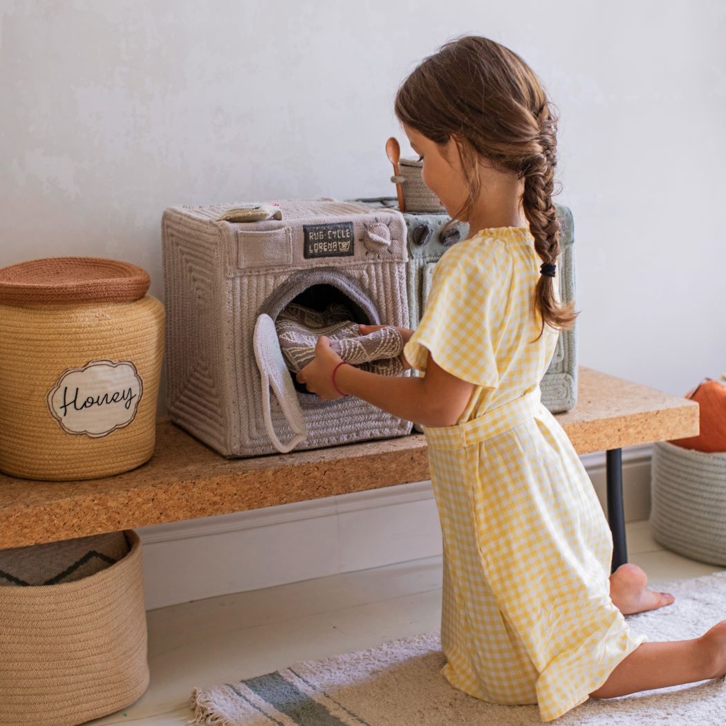 Washing Machine Play Basket | Bee Like Kids