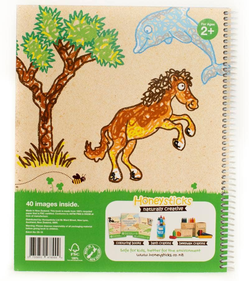 first coloring book for toddlers
